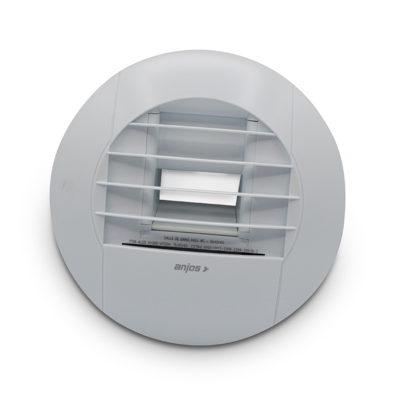 Bouche d'extraction hygroréglable alize hygro tempo manu ...